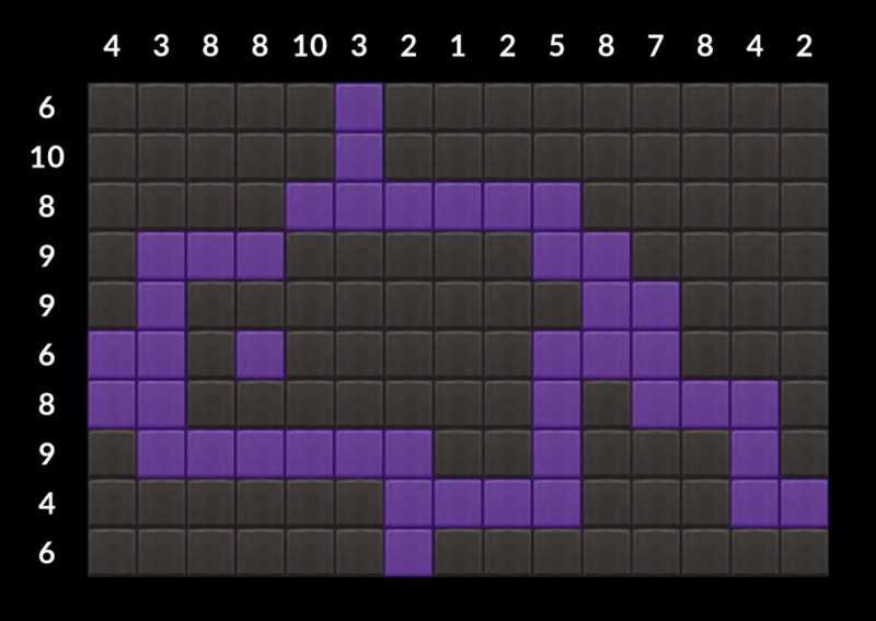 Simple Nonogram - My Hidden Game